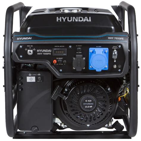Генератор бензиновий Hyundai HHY 7050FE - HYUNDAI — інтернет-магазин ...