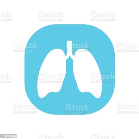 폐 아이콘입니다 벡터 일러스트입니다 오르간 아이콘 벡터입니다 건강관리와 의술에 대한 스톡 벡터 아트 및 기타 이미지 건강