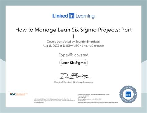 saurabh bhardwaj on linkedin certificate of completion