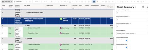 Summary Field Date Selected From Project Plan Smartsheet Community