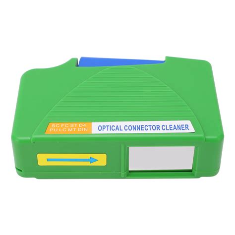 Fiber Optic Cleaning Box Efficient Optical Fiber Connector Cleaner Abs