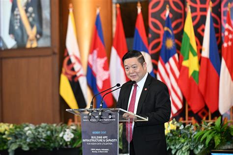 Secretary General Of Asean Delivers Remarks At The Kick Off Ceremony For Building High
