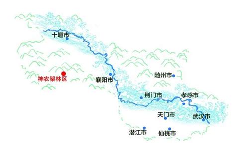 湖北水系图 湖北省水系分布图 武汉水系 大山谷图库