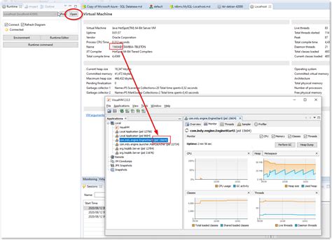 Monitoring Java Virtual Machine Portal