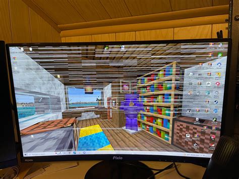 Gpu Or Screen Problem Glitch Lines Across Screen R Asus