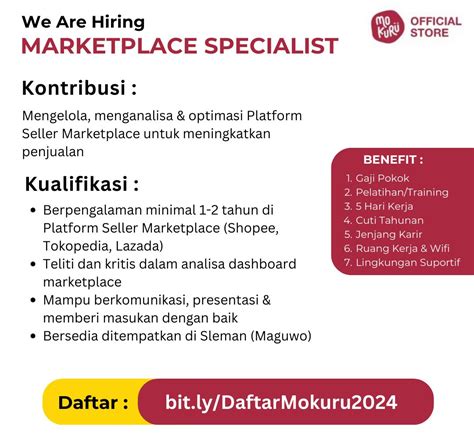 arif fadlurohman on linkedin mokuru hiring marketplacespecialist