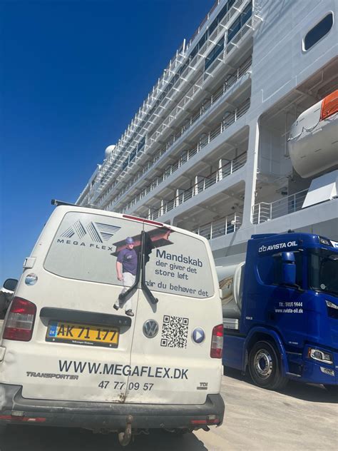 Krydstogtsæsonen Er I Fuld Gang Og Mega Flex Står Igen I år For Servicering Af Skibene I