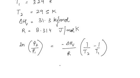 Solved Please Solve Using Python Code Use The Clausius Clapeyron