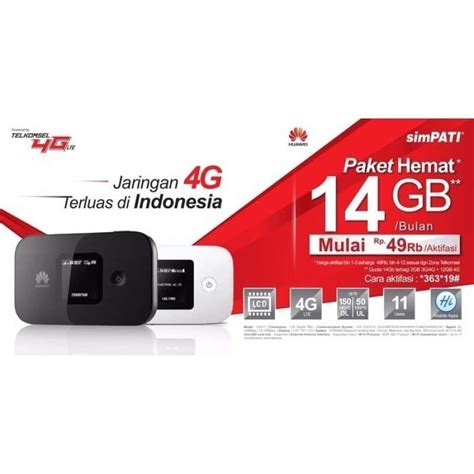 Jual Huawei E Mifi Modem Wifi Router G Telkomsel Unlock Op Di Seller Cana Brian