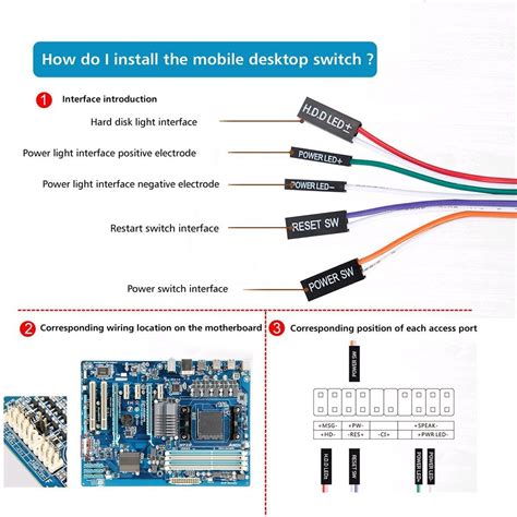 Computer Power Switch Diagram