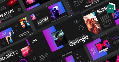 Шаблон Keynote в Грузии Шаблоны презентаций Envato Elements