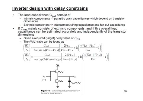 Mos Inverters Switching Characterstics And Interconnect Effects Convertedpptx