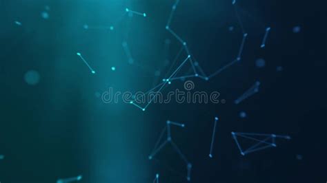 Plexus Abstract Network Titles Cinematic Background Stock Footage Video Of Lights Graphic