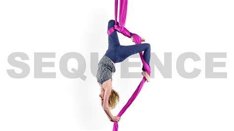 Knee Tangle To Inner Thigh Illusion Roll Sequence Aerial Fit Online