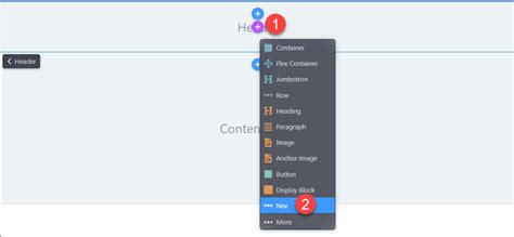 Add Button Inside A Header Does Not Create A Bootstrap Navbar Bugs Wappler Community
