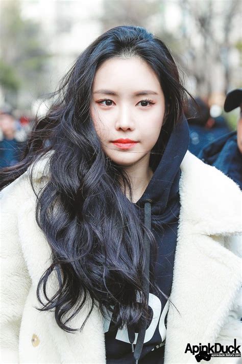 Son Na Eun Apink 181221 Apink Naeun Son Na Eun Beauty Girl