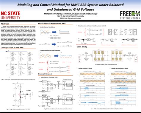 Pdf Modeling And Control Method For Mmc B2b System Under Balanced And