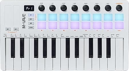 Amazon Com M VAVE Keys Backlit Drum Pads MIDI Keyboard Professional Beat Maker And