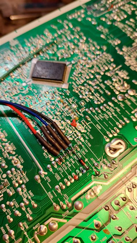 This Weeks Project Clean Rgb Mod Esr Inspect And Geometry Adjust This Customers Sanyo