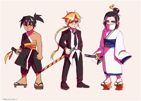 I Started Kimetsu No Yaiba And Loved It So Much That I Drew More Katana