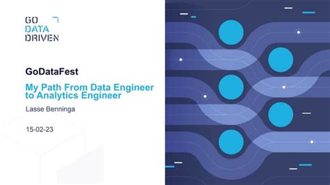 My Path From Data Engineer To Analytics Engineer Pdf