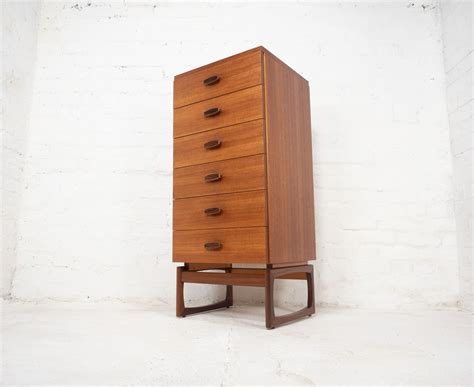 Mid Century G Plan Quadrille Chest Of Drawers — Staxandcane Vintage