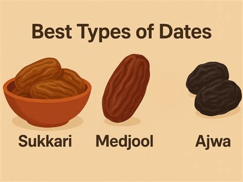 Best Types Of Dates Sukkari Vs Medjool Vs Ajwa Medjool Days