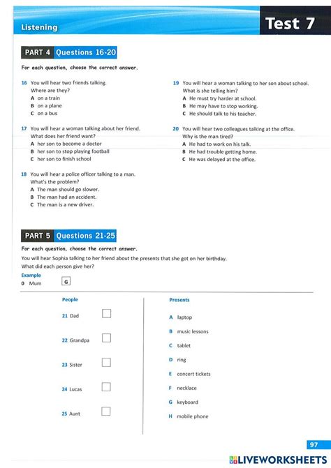 7131467 English Home Succeed Ket Test 7 Listening
