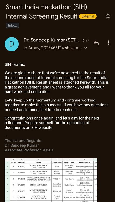 Parth Kamal On Linkedin Smartindiahackathon Teamdevbandits