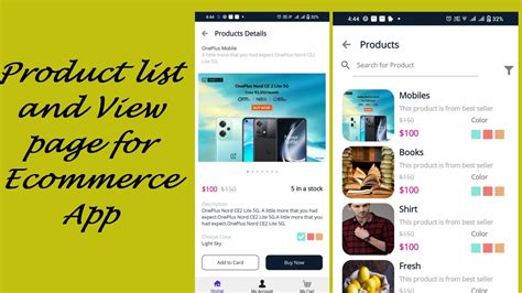 Product List And View Page For Ecommerce App In Maui Maui Xamarin Xaml Youtube