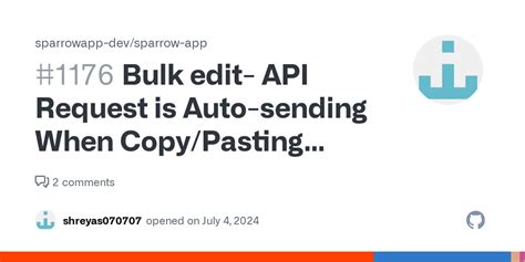 bulk edit api request is auto sending when copy pasting key value pairs in bulk edit mode