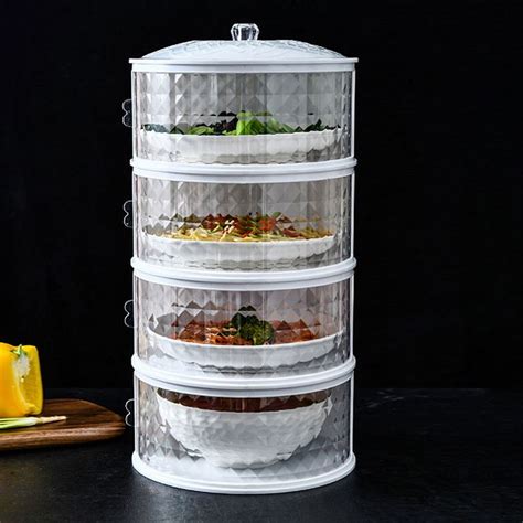 키친스 음식보관 케이스4단 간식보관 음식커버 홈플러스 택배배송