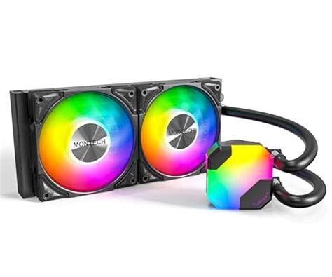 Montech Hyperflow Argb 240 Vs Lian Li Hydroshift Lcd 360r Rgb White Cpu