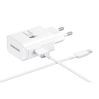 Chargeur Secteur Samsung Universel C Ble D Connectable Micro Usb Charge Rapide Blanc C Ble Usb