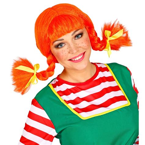 Pippi Langkous Pruik Jokershop Be