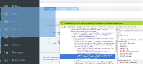 Fileupload Weird Css Behaviour 200px Fontsize · Issue 2929