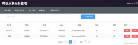 基于协同过滤算法的完整小程序订餐系统springbootvue、系统分管理web端、小程序端，系统功能完善、下载即可以运行基于协同