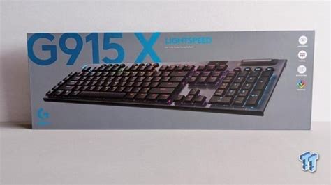 Logitech G915 X Lightspeed Wireless Gaming Keyboard Review A Classic Reborn
