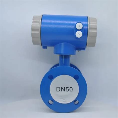 4 20ma Rs485 Modbus Magnetic Flowmeter Sewage Flow Meter