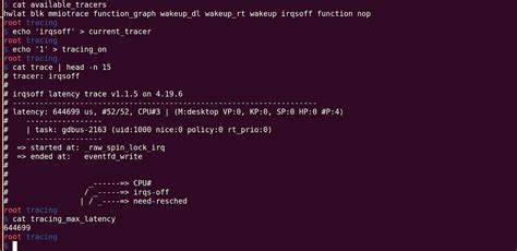 Debugging Linux Kernel Using Ftrace Part13 Finding Out Maximum Time Interrupts Are Disabled
