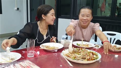 Nrog Niam Poj Cuag Peb Noj Kos Taw Qaib Tuav 2 28 2024 Youtube