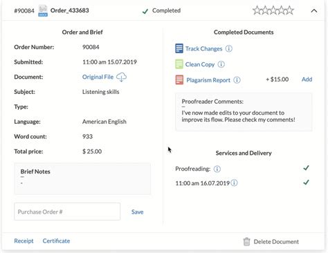 Can I Delete My Document From Your System Once The Editing Or Proofreading Process Is Complete