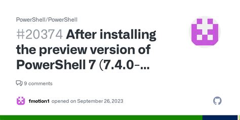 After Installing The Preview Version Of Powershell 7 740 Preview5 It Launches By Default