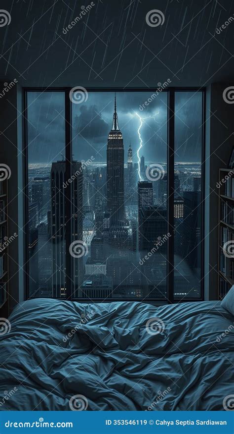 Building And Lightning Negative Space Logo Design Cartoon Vector 202422479