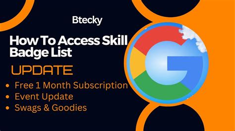 Google Cloud Qwiklabs Arcade Skill Badge List 2024 Free 1 Month