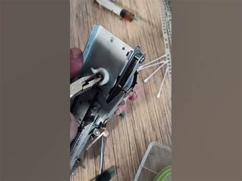 Чистка и настройка вязальной машины BROTHER KH893 6 часть - YouTube