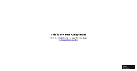 Code Assignment Codesandbox Code Assignment Codesandbox