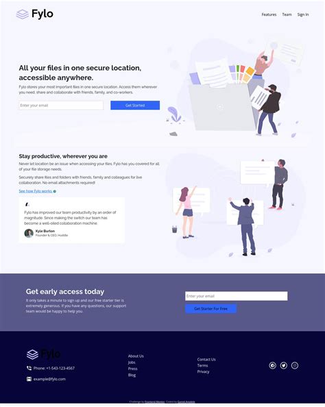 Frontend Mentor Responsive Page With Bootstrap Html And Css Coding