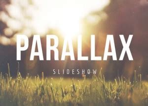 Parallax Scrolling Slideshow After Effects Template