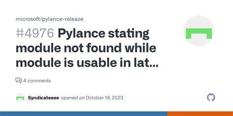 Pylance Stating Module Not Found While Module Is Usable In Later Code